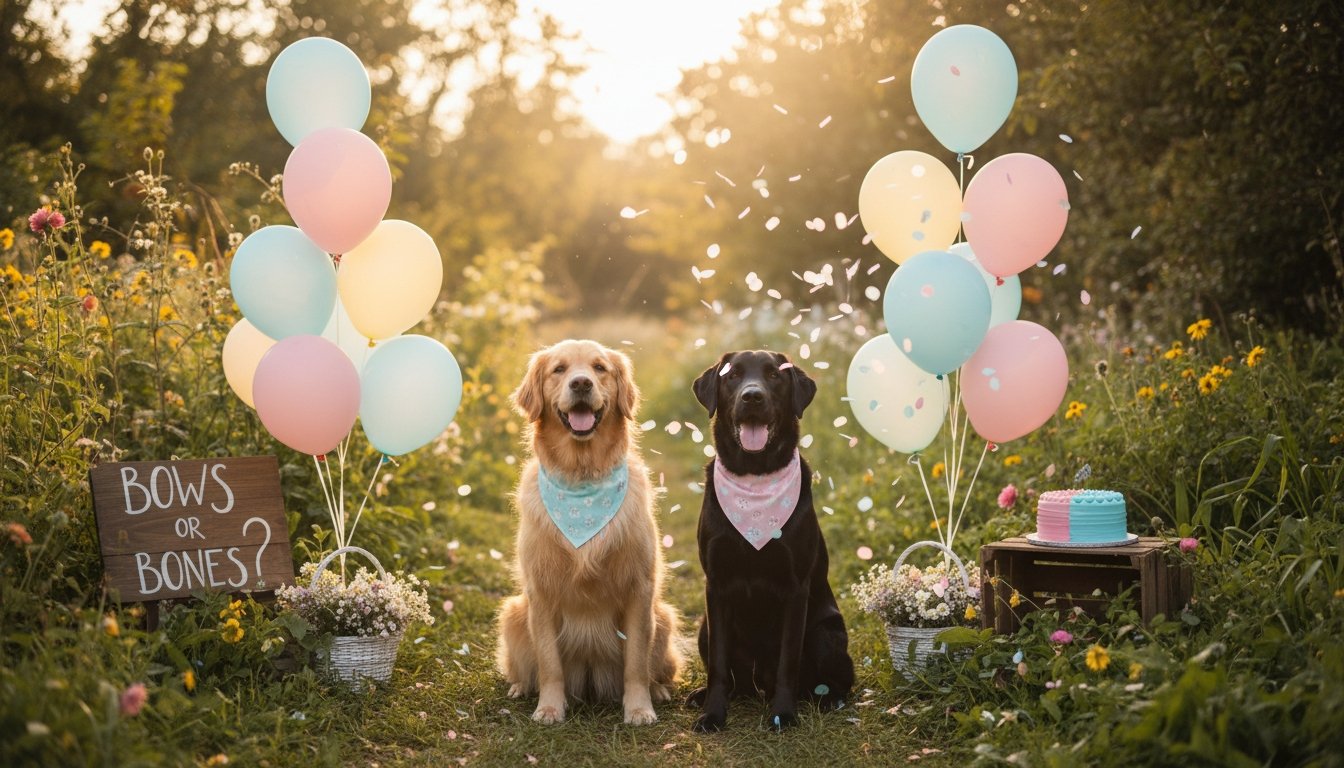 Gender Reveal With Dogs: Adorable Gender Reveal Ideas